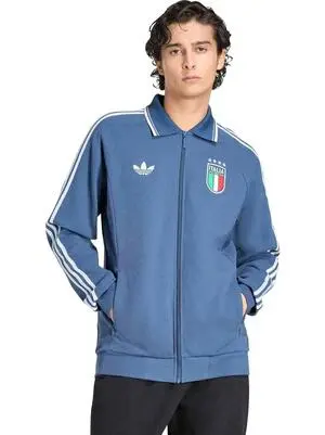 Adidas Italy National Team 2006 Away Anthem Jacket - Blue