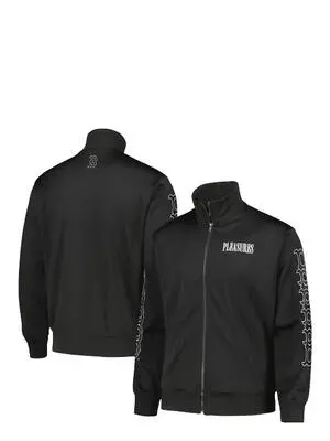PLEASURES Boston Red Sox Full-zip Track Jacket - Black
