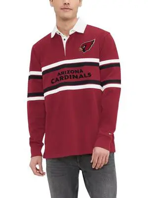 Tommy Hilfiger Arizona S Cory Varsity Rugby Long Sleeve T-shirt - Cardinal
