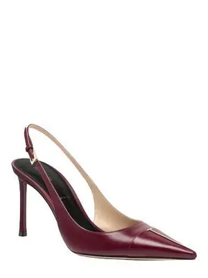 TOM FORD Pointed Toe Slingback Pumps - Ruby Red