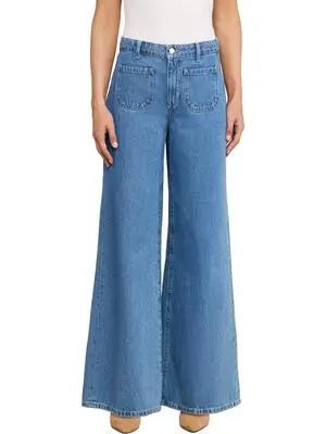 L'Agence Delcan Wide-leg Jeans - Solvera