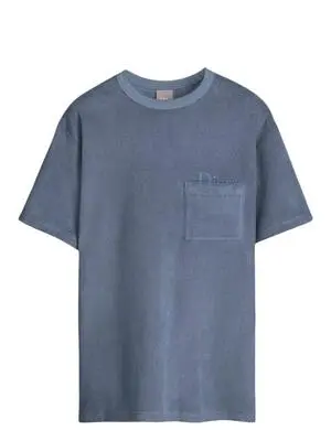 Dior T-shirt With Embroidery, Relaxed Fit - Blue