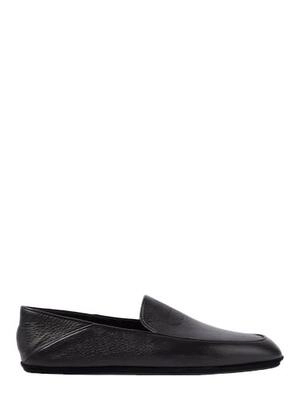 John Lobb Tyne Suede Loafers - Black