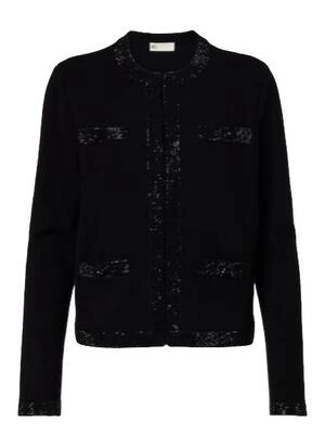 Tory Burch Embellished Wool-blend Cardigan - No