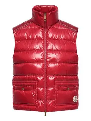 Moncler Frelon Down Vest - Red
