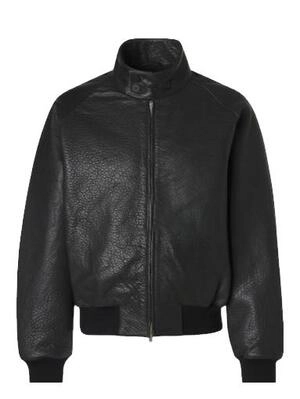 STUDIO NICHOLSON STUDIO NICHOLSON Over Leather Bomber Jacket