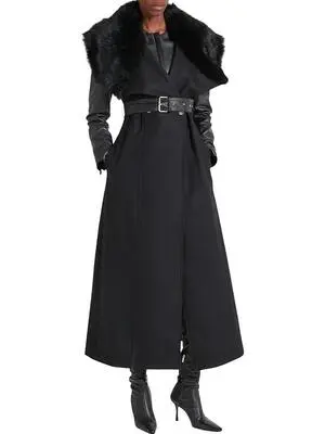 TEMPERLEY LONDON Sovereign Coat - Black