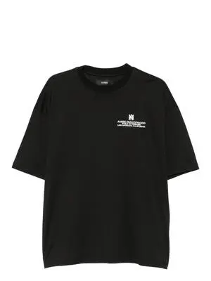 Amiri T-shirt With Logo - Black