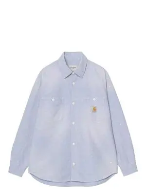 Carhartt Work In Progress Denim Cotton Shirt - Blue