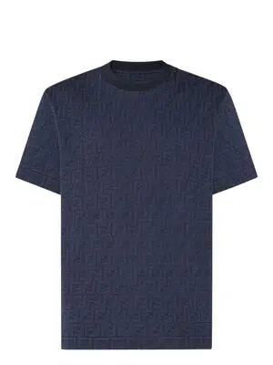 Fendi Cotton T-shirt - Blue
