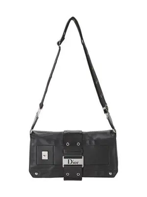 DIOR Christian Dior Leather Shoulder Bag