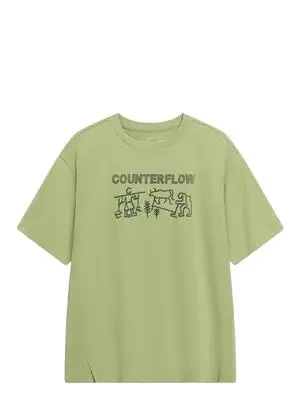LI-NING Counterflow Logo T-shirt - Green