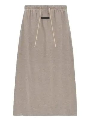 Fear Of God Fw23 Jersey Skirt - Core Heather