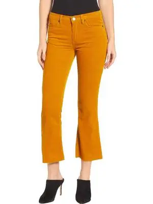 Blanknyc Corduroy Crop Flare Pants - Marigold