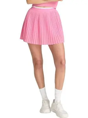 Wilson Limitless Pleated Mesh Mini Skirt - Bloom