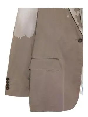 Lorena Antoniazzi Single-breasted Notched Lapel Blazer - Neutrals