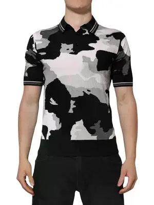 Dolce & Gabbana Camouflage-print T-shirt - Black