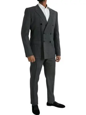 Dolce & Gabbana Martini Double-breasted Suit - Grey