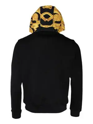 VERSACE Versace Barocco Print Zip-Up Hoodie