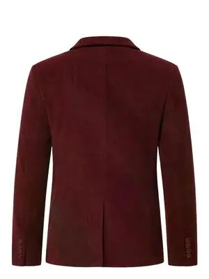 Gianfranco Ferre Corduroy Notch-lapel Blazer - Red