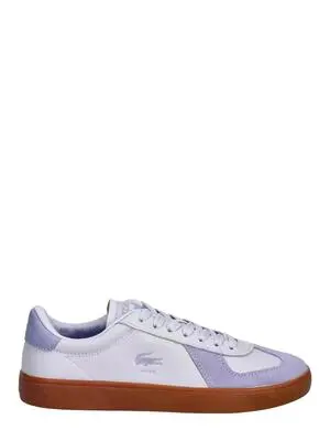 Lacoste Lacoste Panelled Lace-Up Sneakers Purple