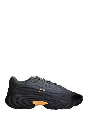 Lacoste Spinor Logo-patch Chunky Sole Sneakers - Grey