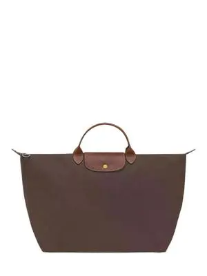 Longchamp Le Pliage Travel Bag - Brown