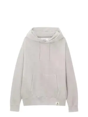 MOMOTARO Drawstring Hood Hoodie - Grey