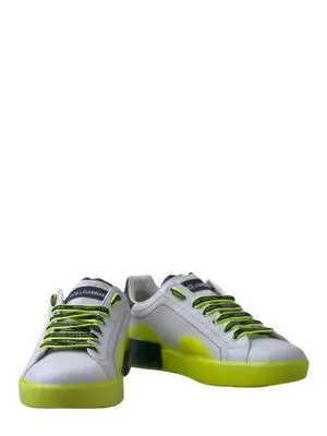 DOLCE & GABBANA Dolce & Gabbana Portofino Leather Sneakers