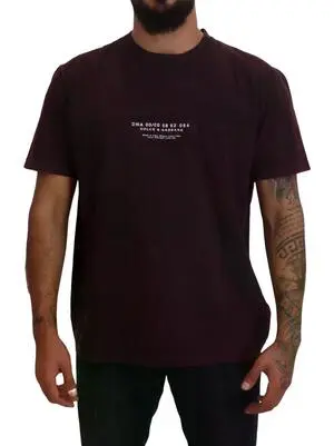 Dolce & Gabbana Logo-patch T-shirt - Red