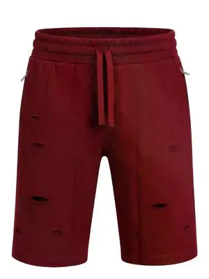 DOLCE & GABBANA Dolce & Gabbana Rip Style Bermuda Sweatshorts