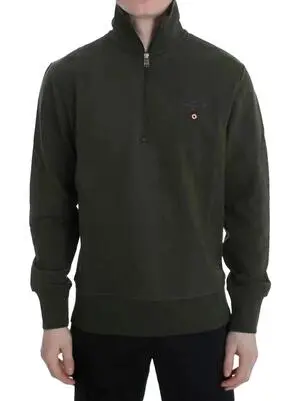 AERONAUTICA MILITARE Half-zip Sweatshirt - Green