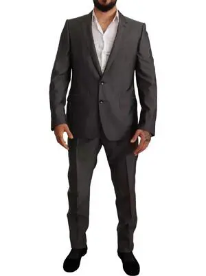 Dolce & Gabbana Martini Wool Suit - Grey