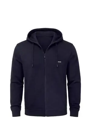 COSTUME NATIONAL Costume National Zip-Up Drawstring Hoodie