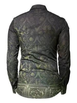 Dolce & Gabbana Gold Lion-print Shirt - Black