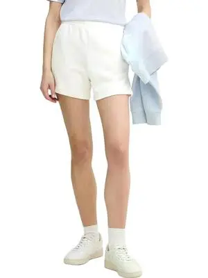 Lacoste Logo Patch Elasticated Shorts - White