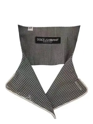 Dolce & Gabbana Patchwork Gingham Shirt - Blue
