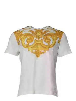 Versace Medusa Head Barocco-print T-shirt - White