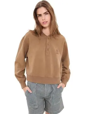 Isabel Marant Étoile Simony Sweatshirt - Camel