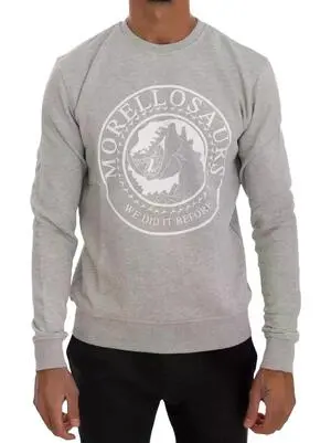 FRANKIE MORELLO Frankie Morello Graphic Print Crewneck Sweatshirt