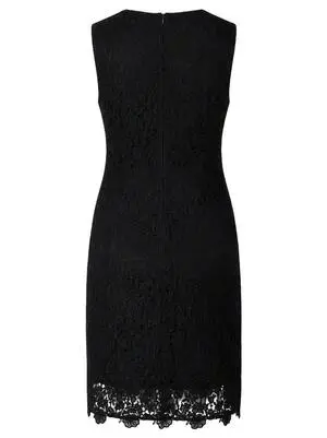 Dolce & Gabbana Lace Sleeveless Mini Dress - Black
