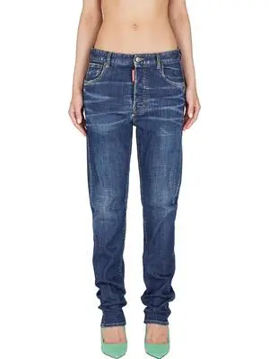 Dsquared2 Dark Pressed Wash 642 Jeans - Blue