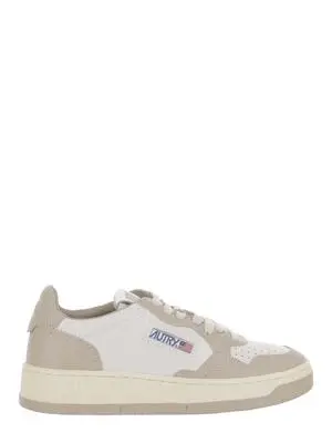 AUTRY Medalist Color Block Leather Sneakers - Multi
