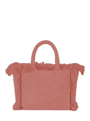 MC2 SAINT BARTH Mini Vanity Bag With Logo Detail - Orange