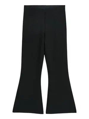 BY MALENE BIRGER Stretch Nylon Flared Pants - Black