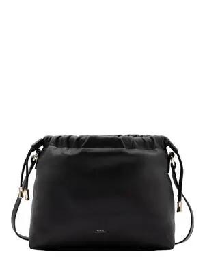 A.p.c. Ninon Sac Bucket Bag - Nero
