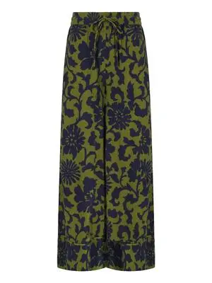 Essentiel Antwerp Jomery Wide-leg Trousers - Green