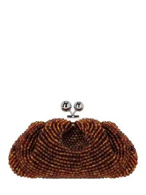 Max Mara Pasticcino Eskimo Small Clutch - Brown