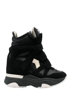 Isabel Marant Étoile Isabel Marant Balskee High-Top Wedge Sneakers Black