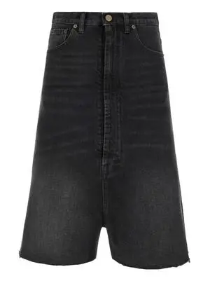 MAISON MARGIELA Denim Shorts - Medium Black